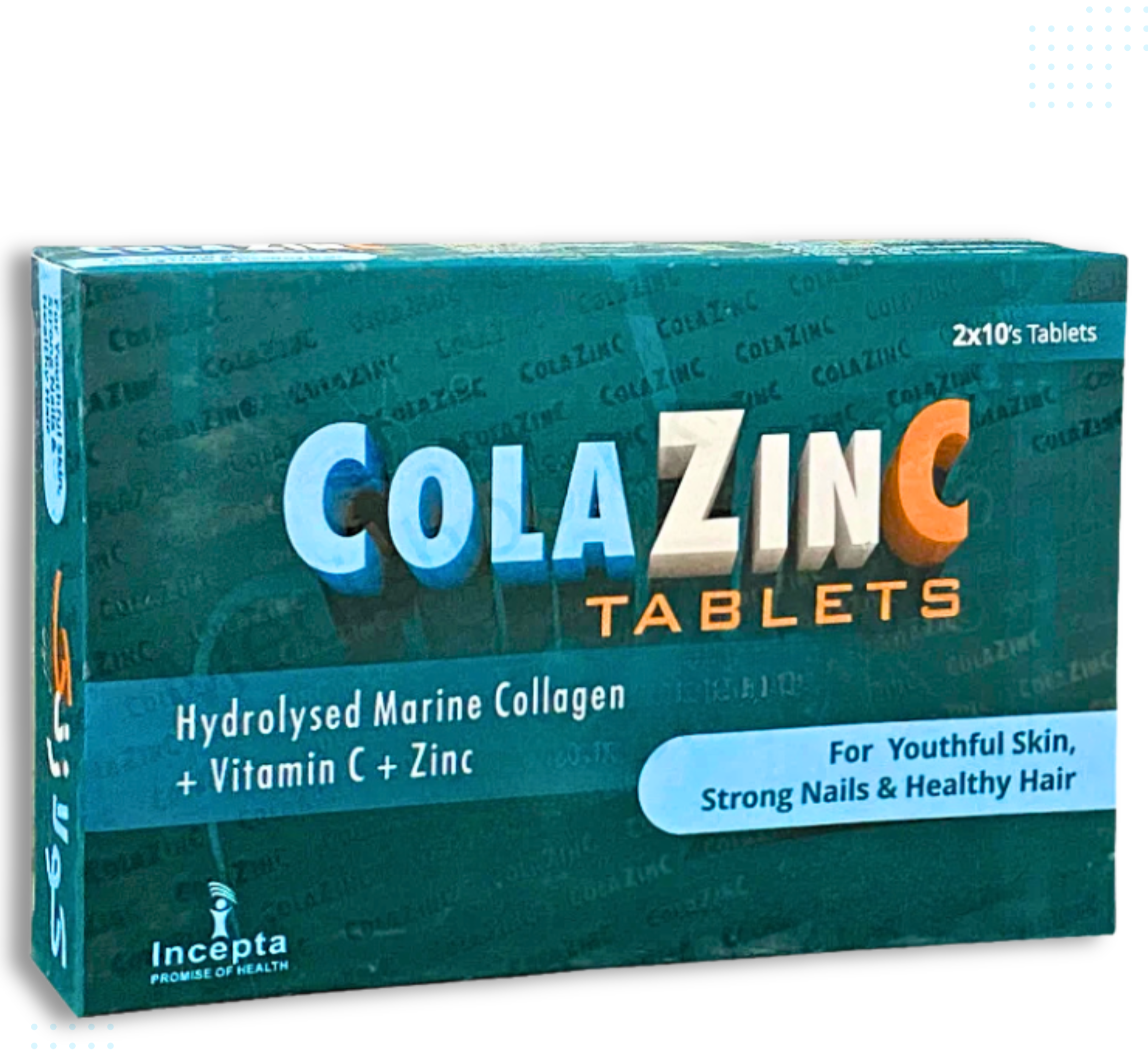 ColaZinc Tablets – Immune Booster & Skin Health Supplement with ...